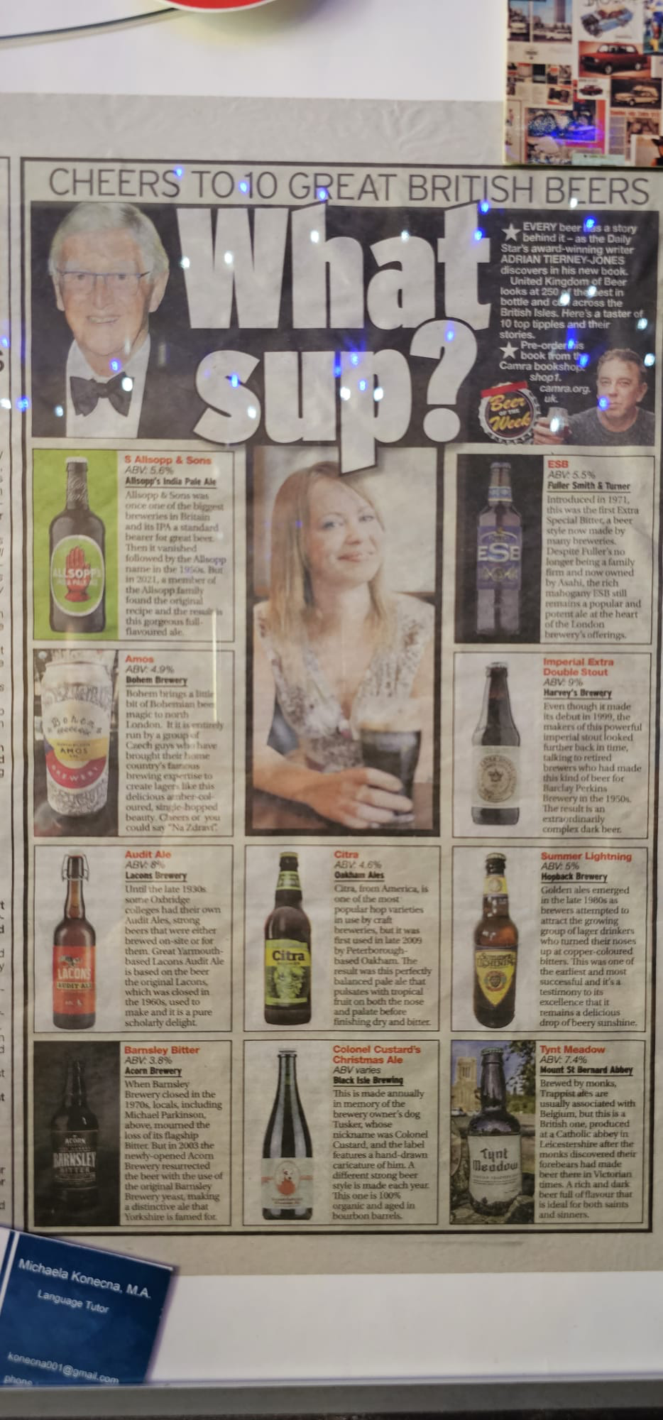 Amos named as one of “The Top 10 Brit Beers” - Bohem Brewery | Craft ...
